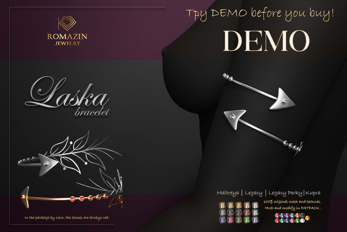 Second Life Marketplace Rj Bracelet Demo
